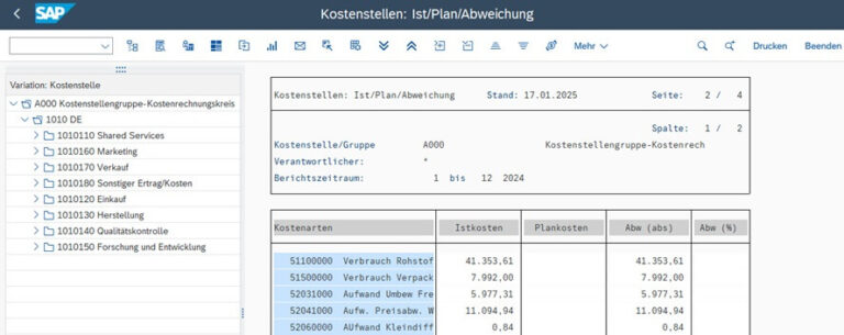 SAP Kostenstellen Transaktionen: Die wichtigsten T-Codes für Reporting und Verwaltung